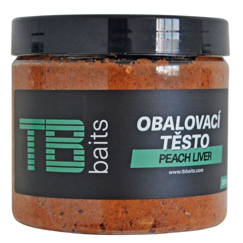 Pasta TB Baits Paste Peach Liver 200ml - sklep wędkarski TROTKA