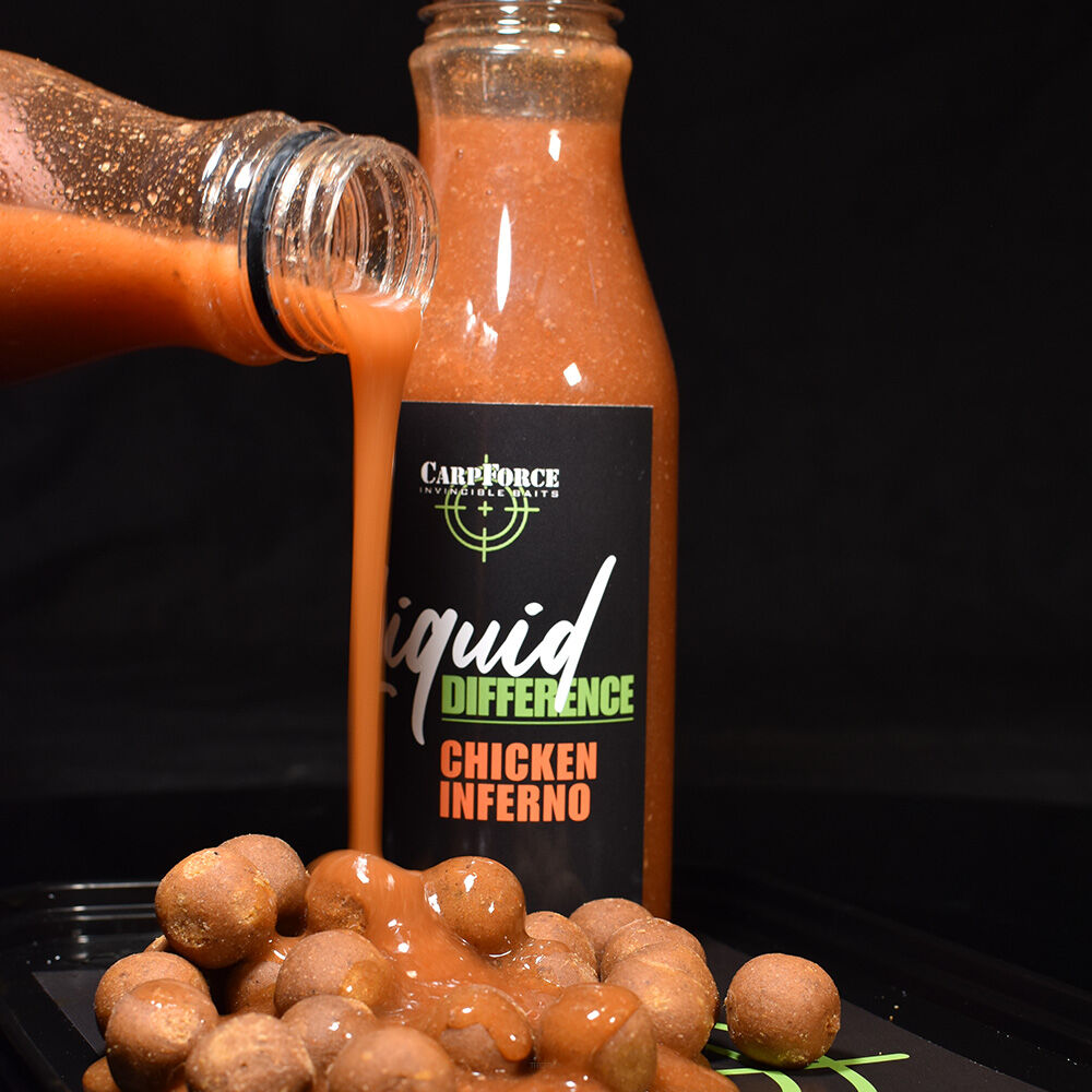Liquid CarpForce Difference 500ml - Chicken Inferno - sklep wędkarski ...