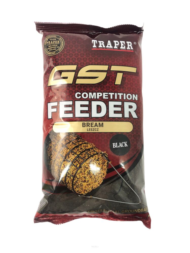 Traper Zanęta GST Feeder Bream Leszcz Black 1kg - sklep wędkarski TROTKA Traper Zanęta GST Feeder Bream Leszcz Black 1kg - sklep wędkarski TROTKA