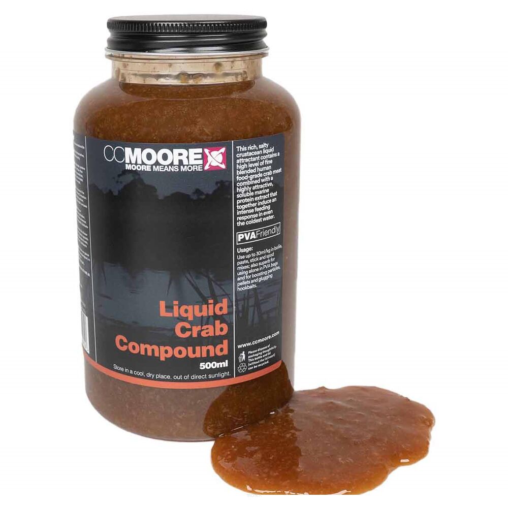 Liquid CC Moore Crab Compound 500ml - sklep wędkarski TROTKA Liquid CC Moore Crab Compound 500ml - sklep wędkarski TROTKA
