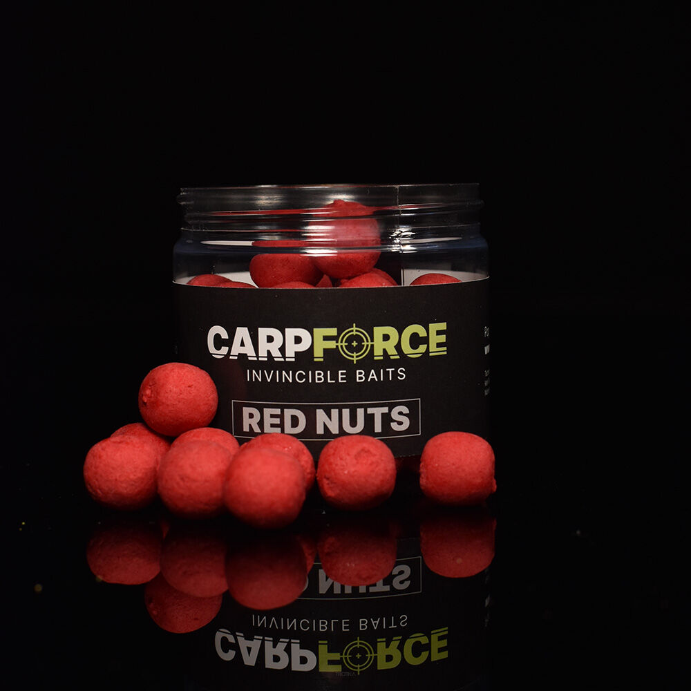 Kulki CarpForce Pop-up 16mm - Red Nuts - sklep wędkarski TROTKA