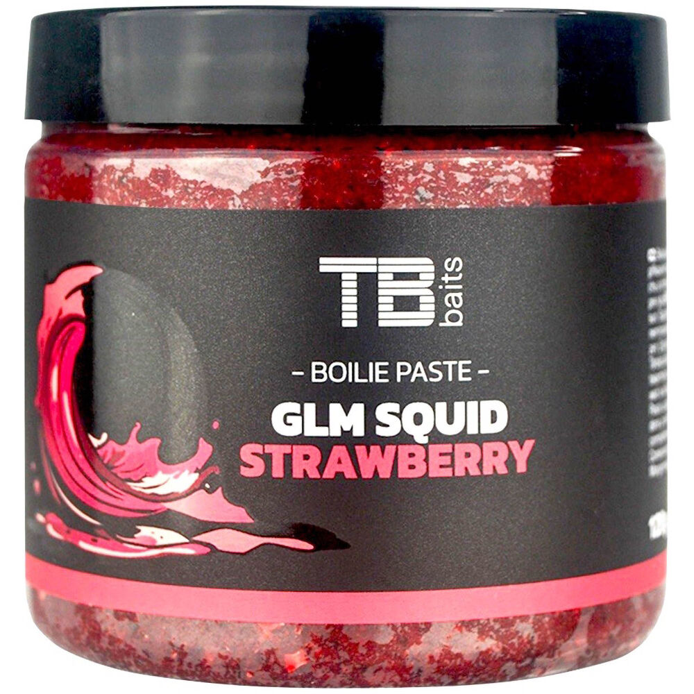 Pasta TB Baits Paste GLM Squid Strawberry 200ml - sklep wędkarski TROTKA